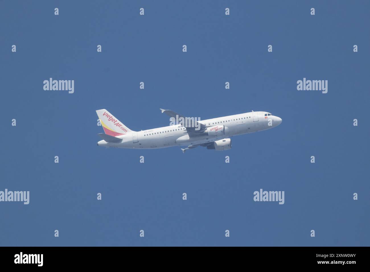 Chiangmai, Thailand - July 13 2024: VN-A691 Airbus A320-200 of Vietjet ...