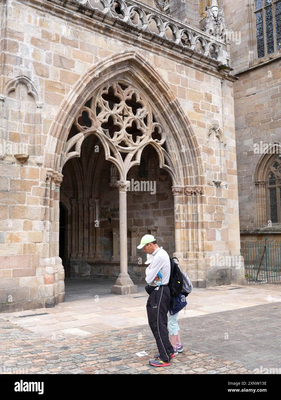 Brittany. The people's pocket of the Saint-Tugdual Cathedral of ...