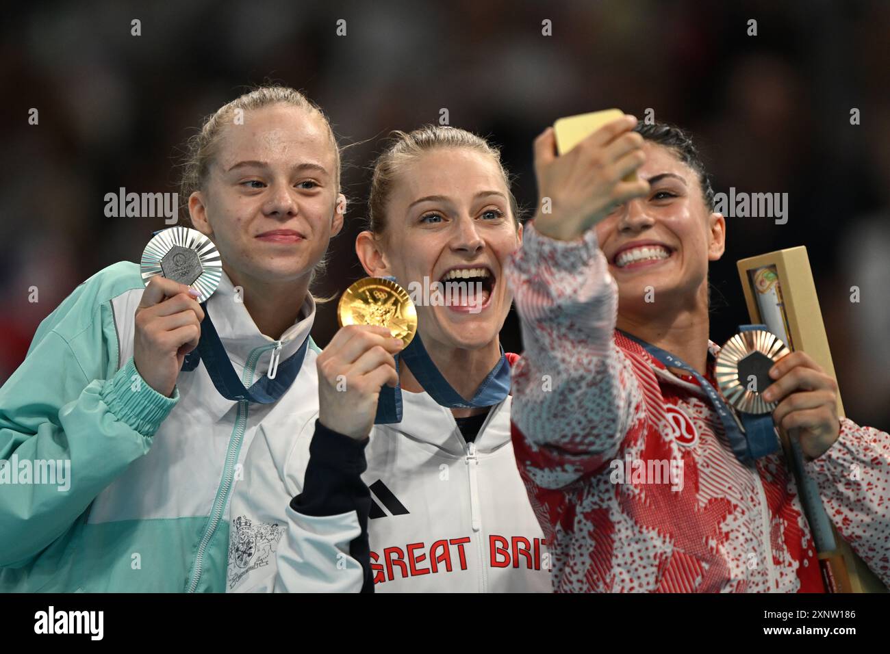 Paris, France. 02nd Aug, 2024. Paris 2024, Olympic Games, gymnastics ...