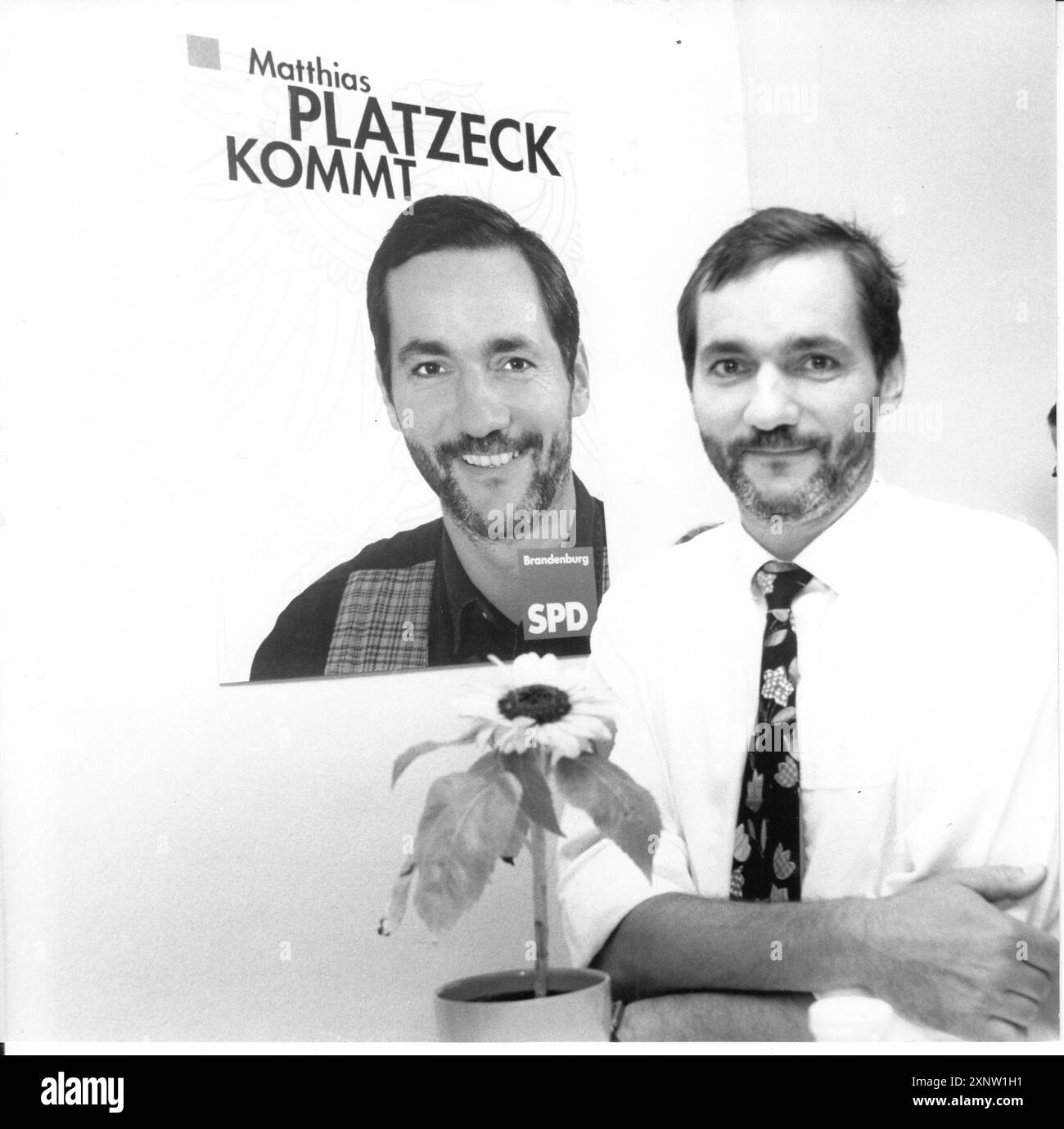 Environment Minister and Lord Mayor candidate Matthias Platzeck in ...