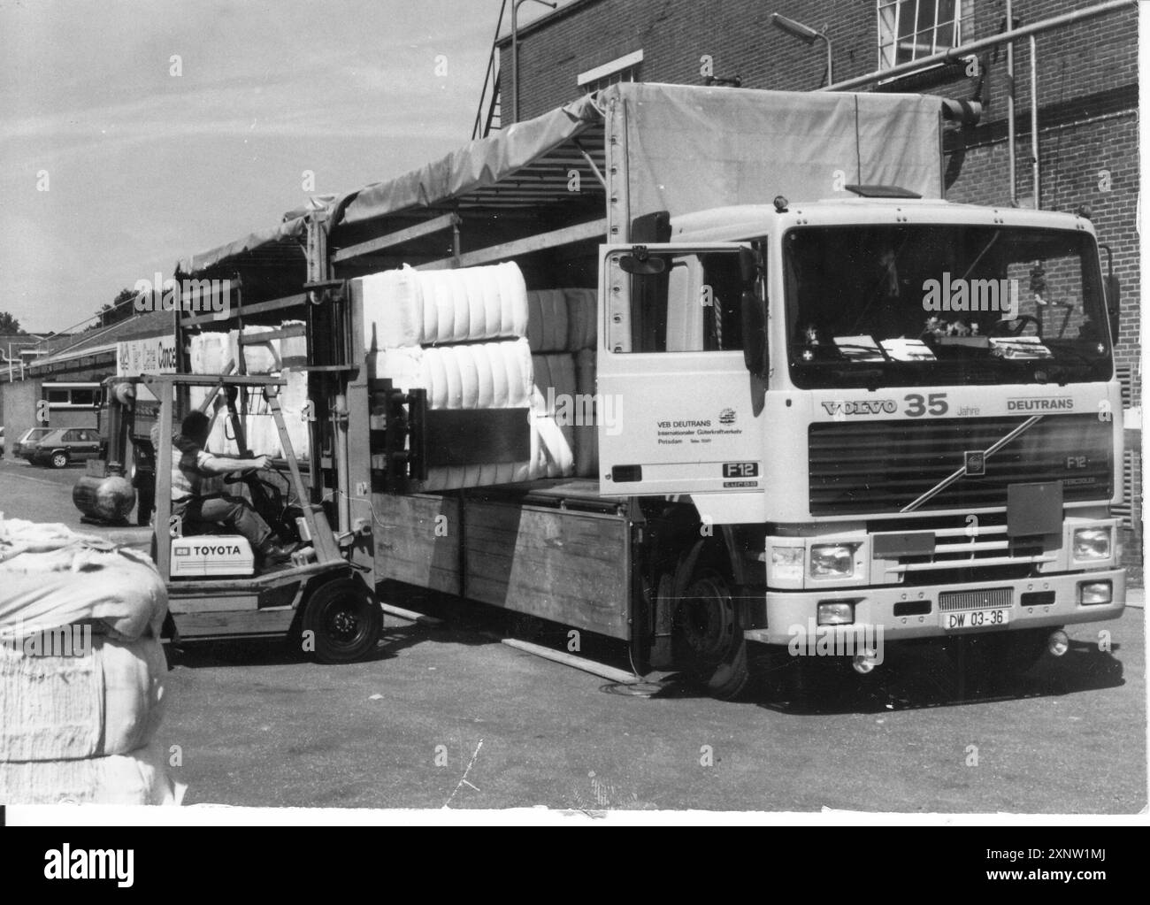 Volvo company Black and White Stock Photos & Images - Alamy