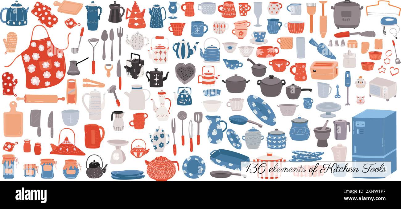 Cartoon drawing tools hi-res stock photography and images - Alamy