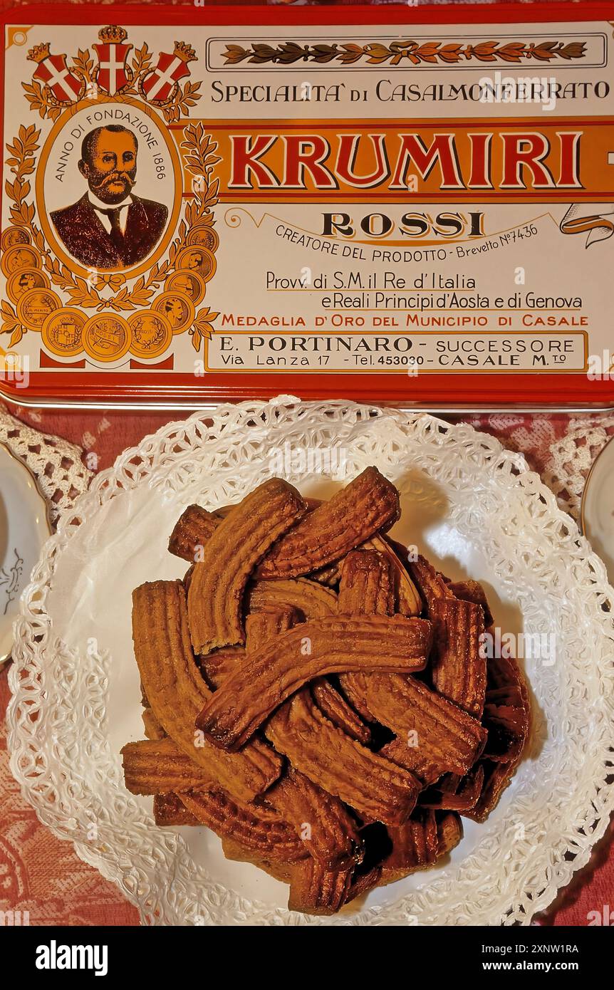 Biscotti krumiri hi-res stock photography and images - Alamy