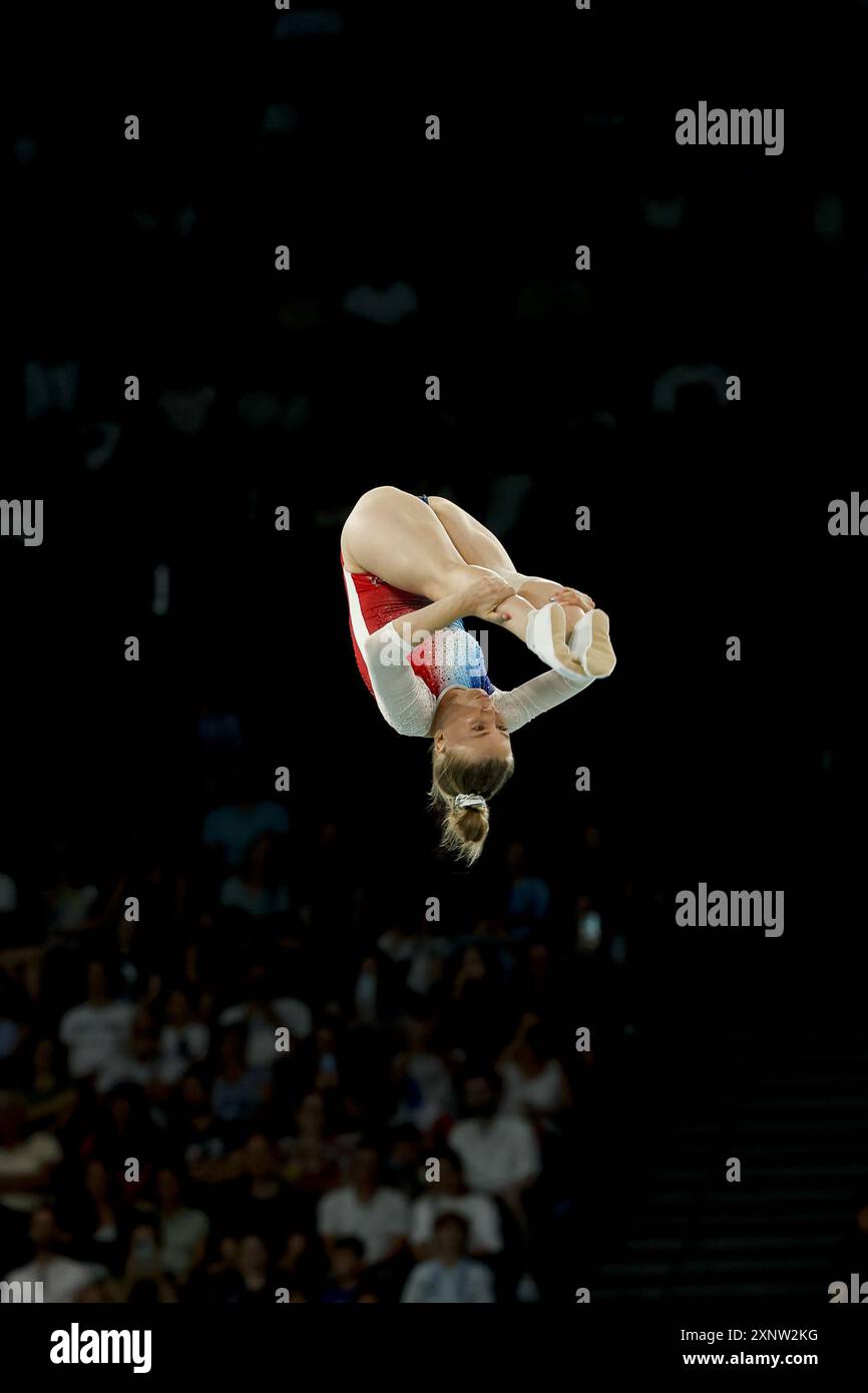 LABROUSSE Lea of France, Trampoline Gymnastics Women's Final during the ...