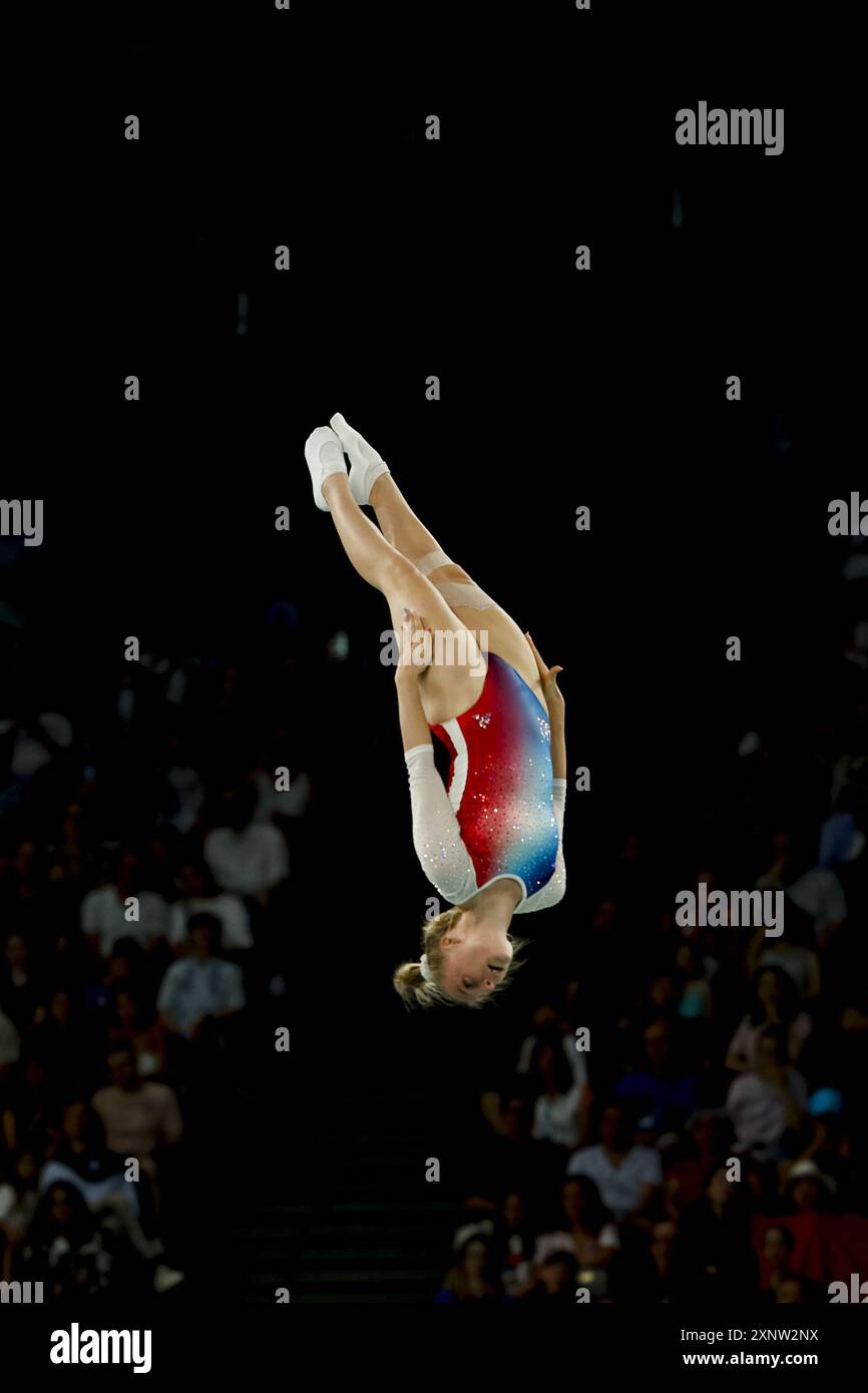 LABROUSSE Lea of France, Trampoline Gymnastics Women's Final during the ...