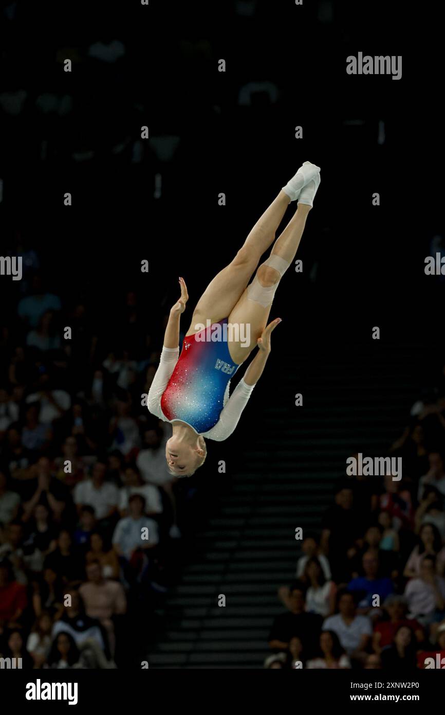 LABROUSSE Lea of France, Trampoline Gymnastics Women's Final during the ...