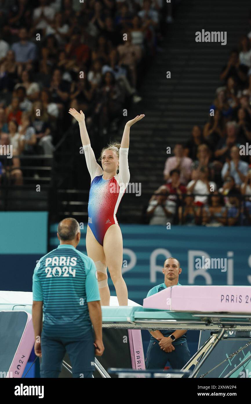 LABROUSSE Lea of France, Trampoline Gymnastics Women's Final during the ...