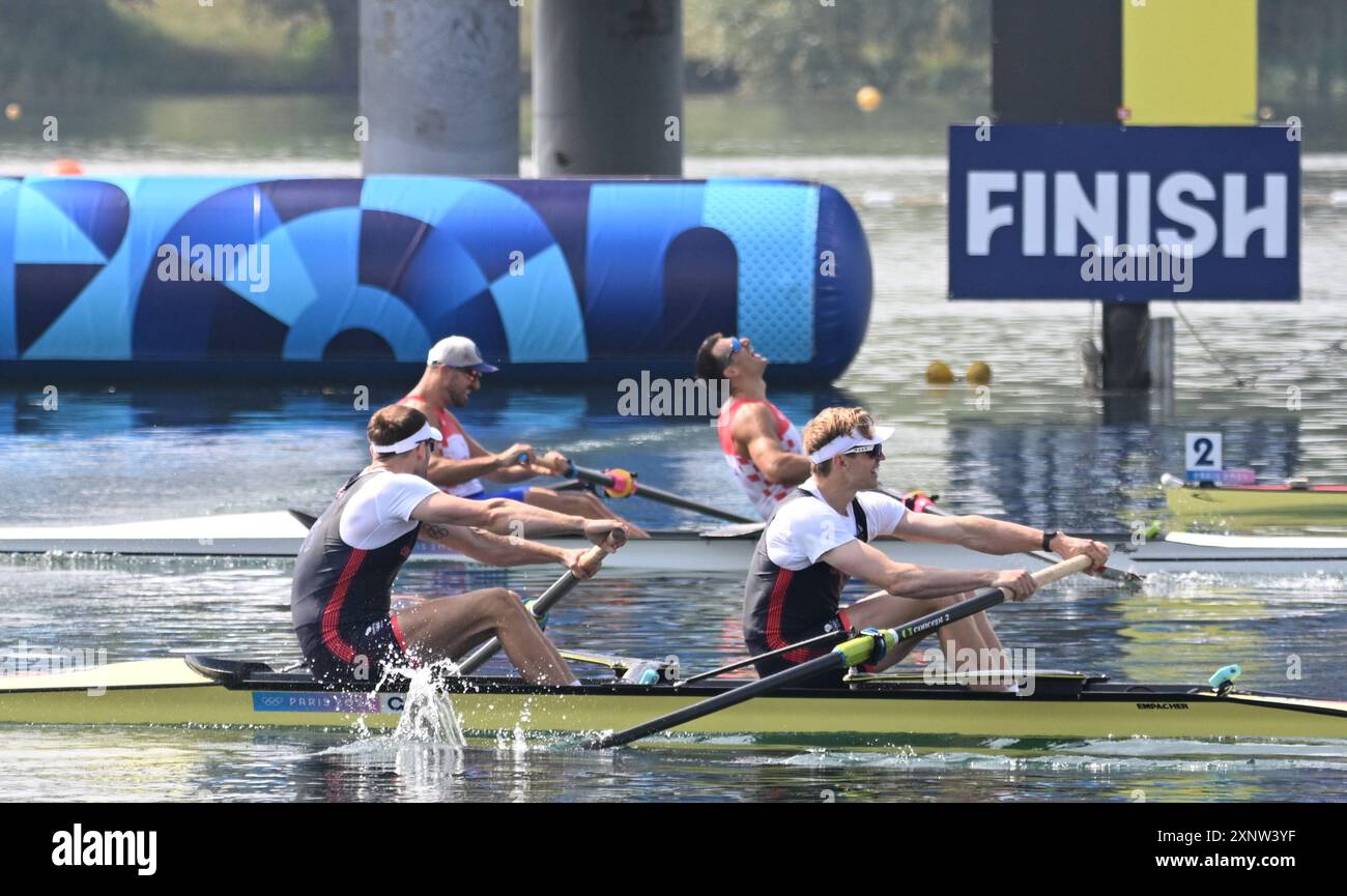 2nd August 2024; Paris Olympic Games, Stade nautique de Vaires-sur ...