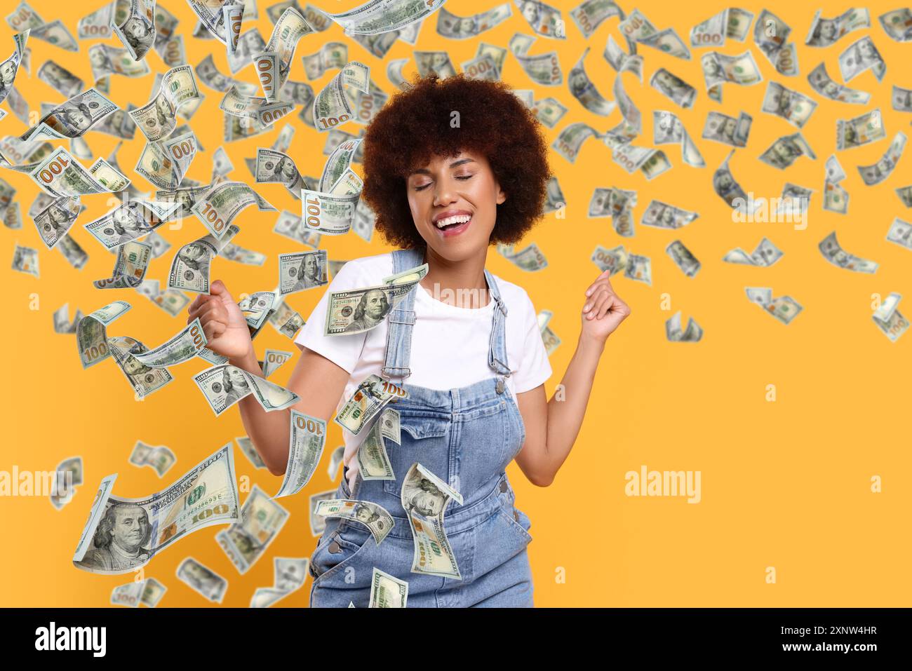 Money rain african hi-res stock photography and images - Alamy