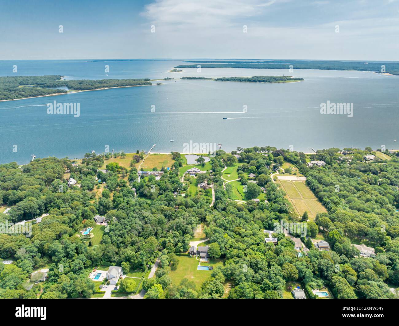 Aerial north shore open space hi-res stock photography and images - Alamy