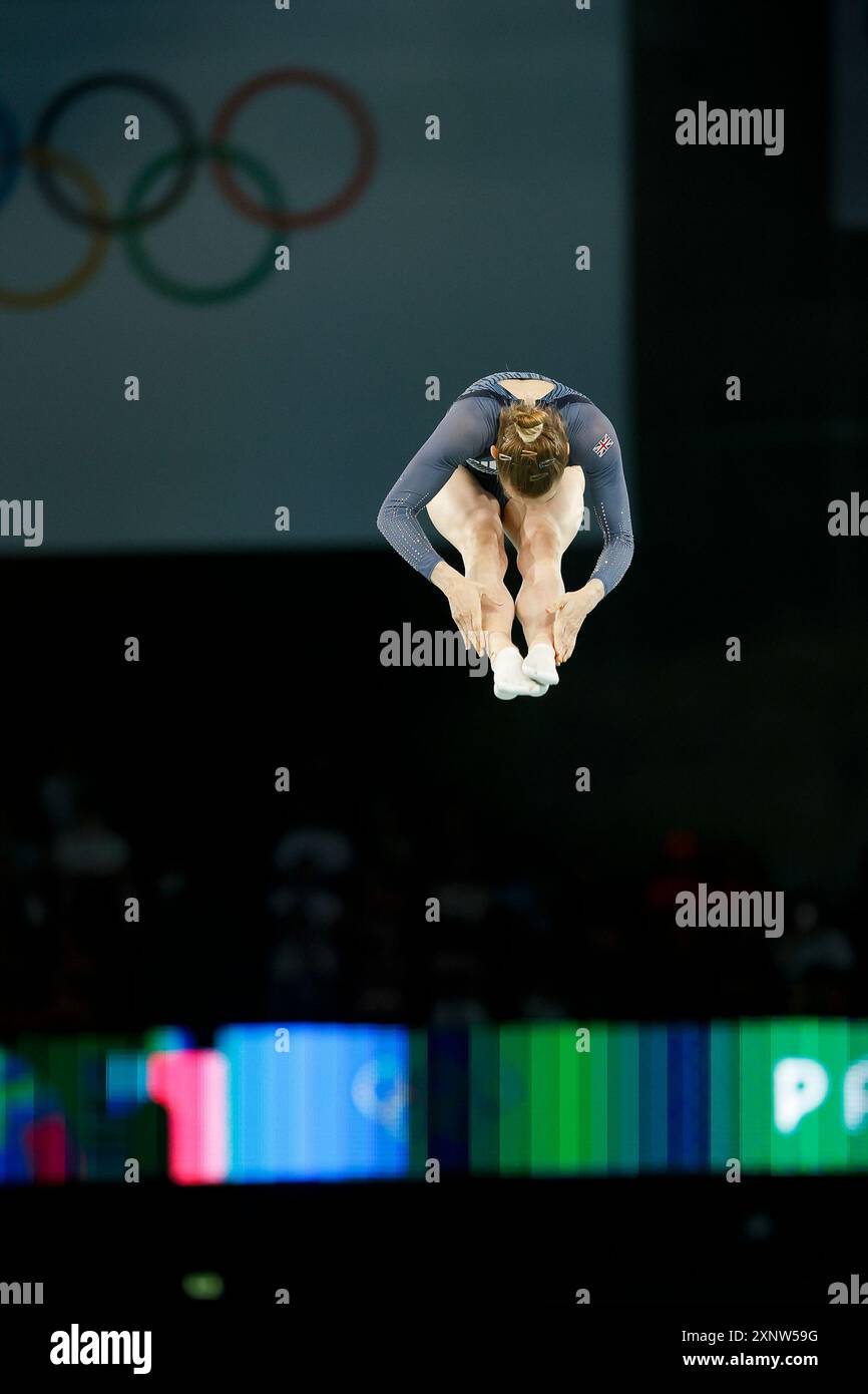 PAGE Bryony of Great Britain Trampoline Gymnastics Women's Final during ...