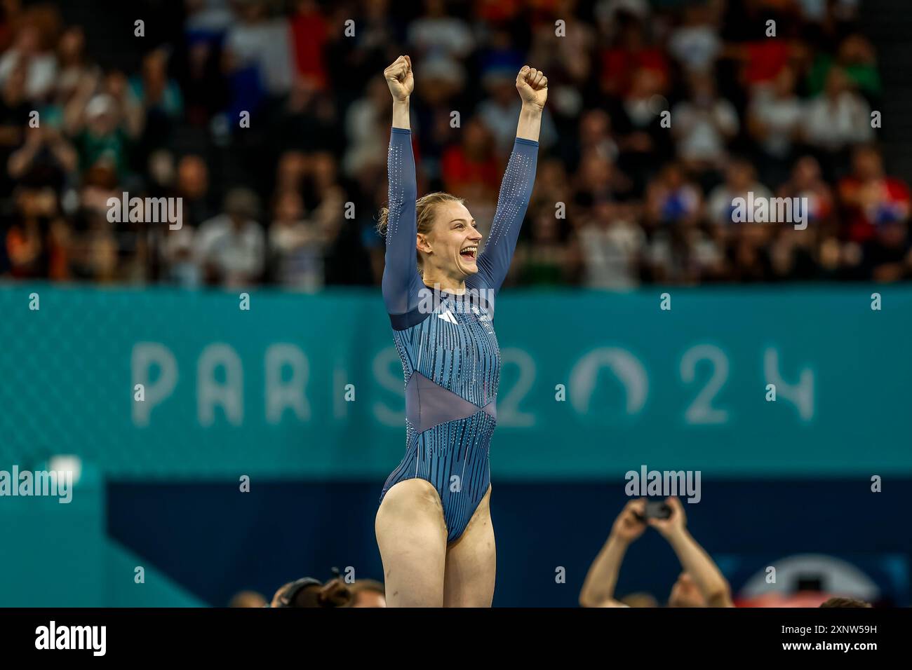 PAGE Bryony of Great Britain Trampoline Gymnastics Women's Final during ...
