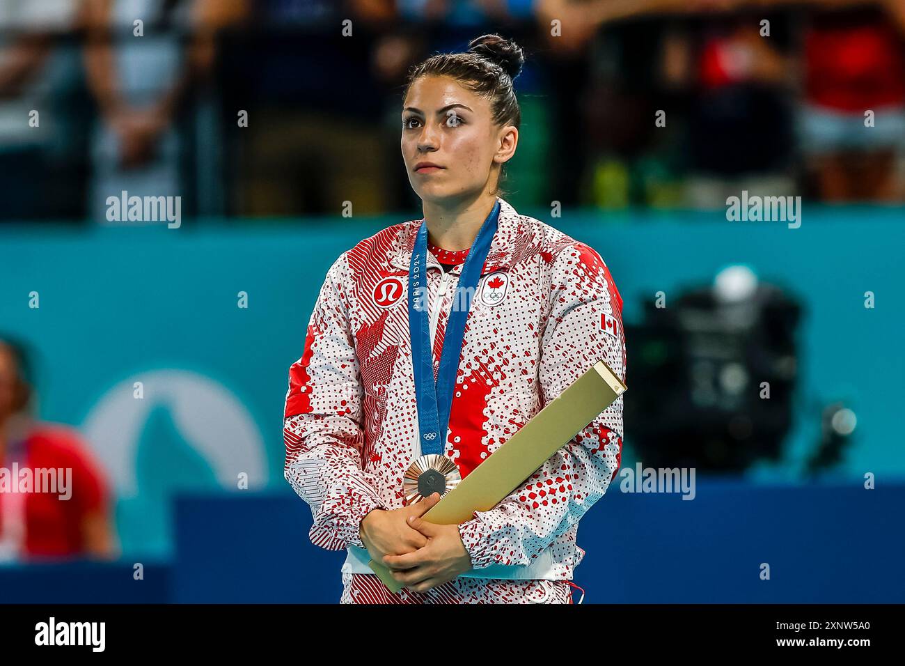 METHOT Sophiane of Canada Trampoline Gymnastics Women's Final during ...