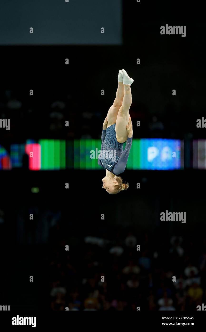 PAGE Bryony of Great Britain Trampoline Gymnastics Women's Final during ...