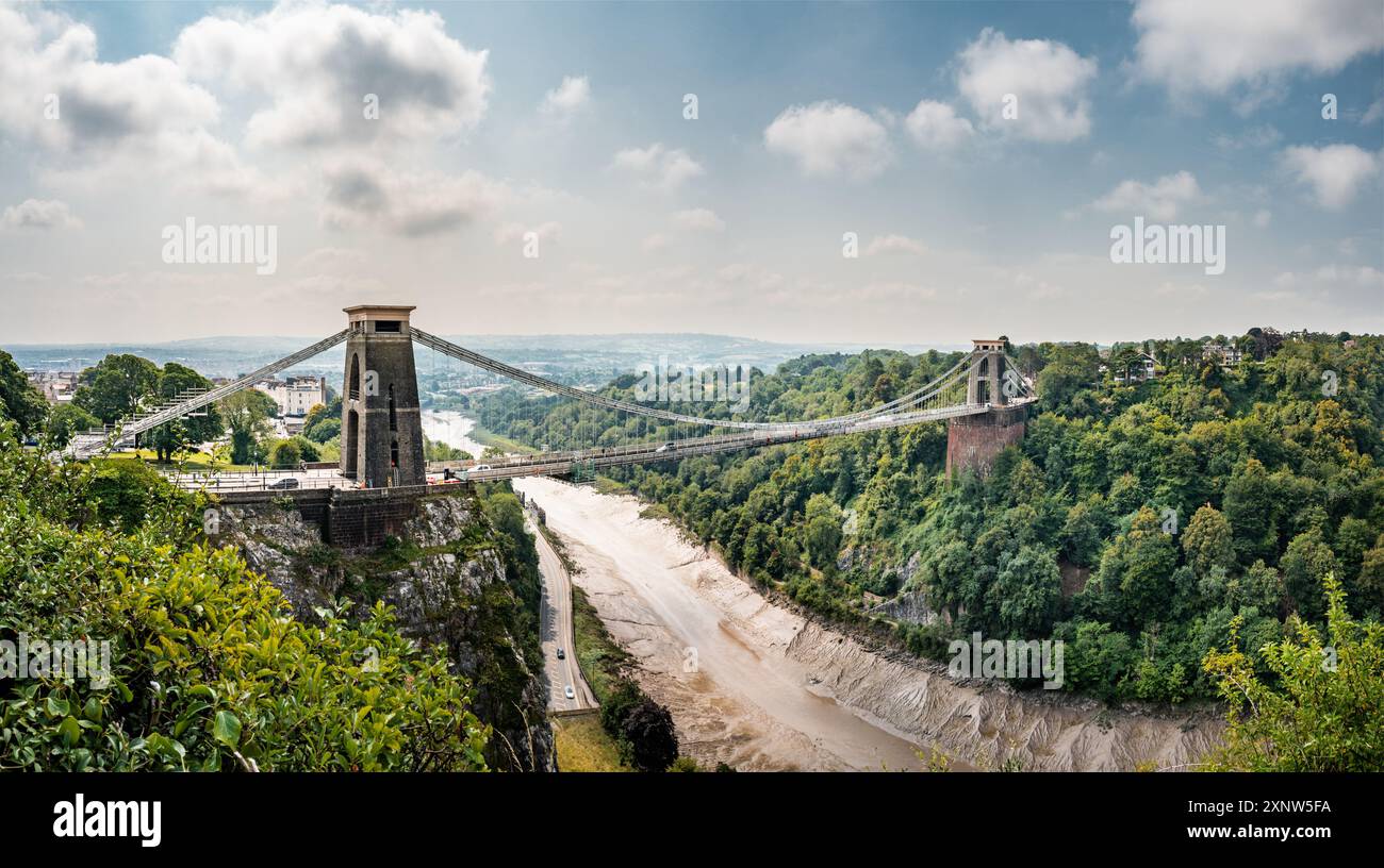Leigh woods bristol clifton bridge hi-res stock photography and images ...