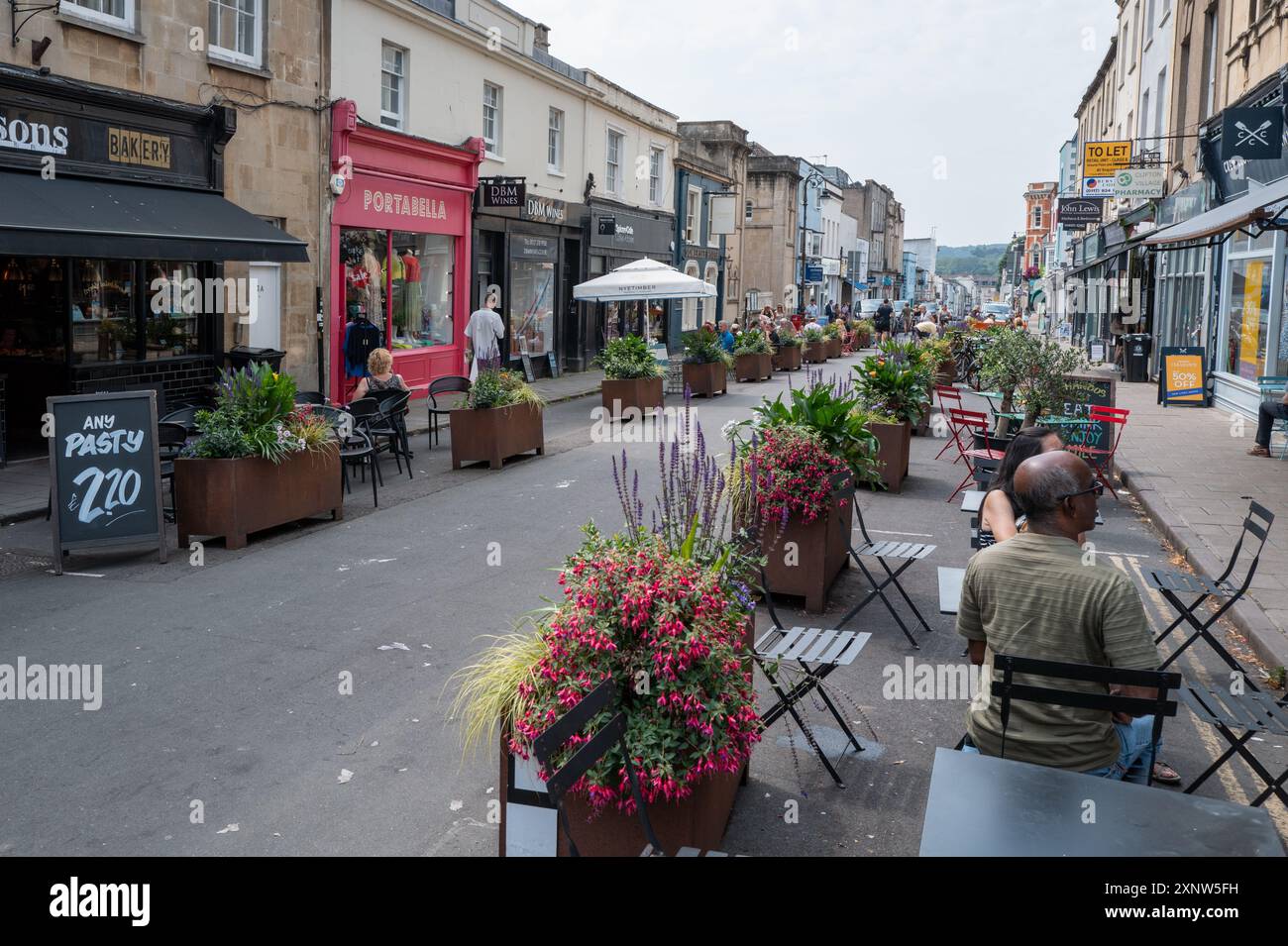The Mall. Clifton, Bristol Stock Photo - Alamy