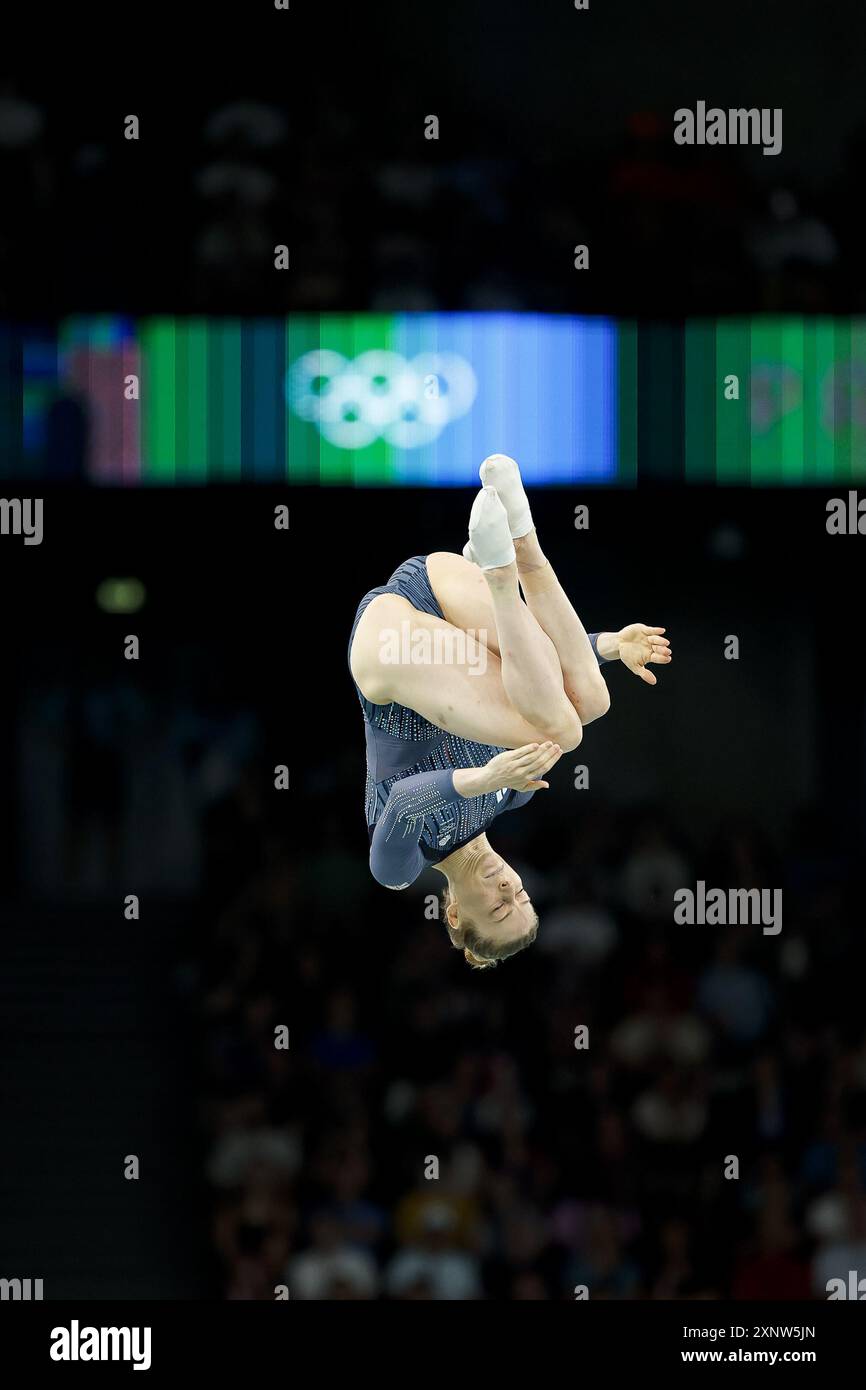 PAGE Bryony of Great Britain Trampoline Gymnastics Women's Final during ...