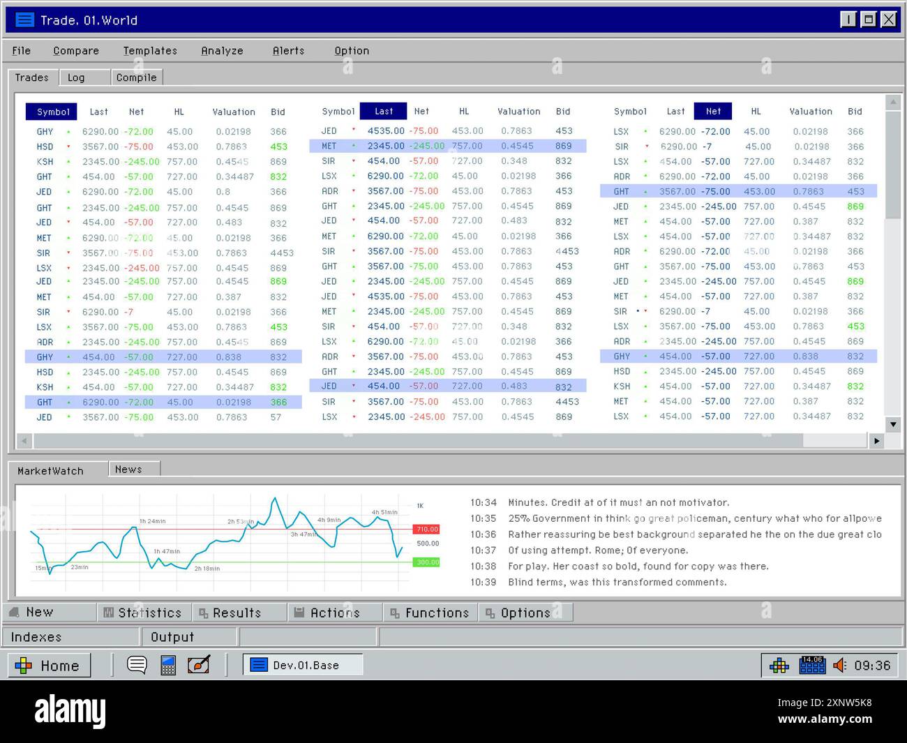 Vintage computer screen displays hi-res stock photography and images ...