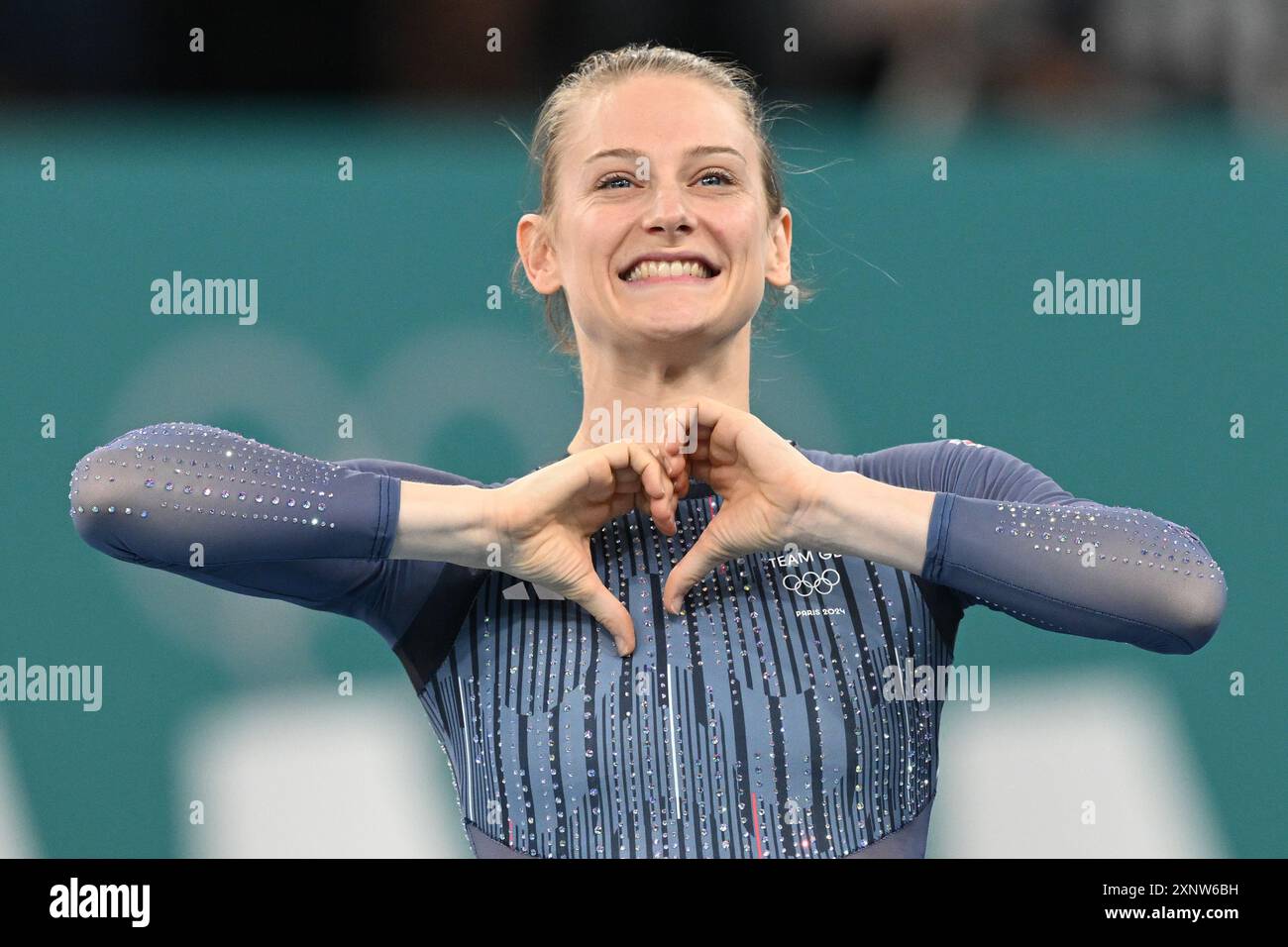 Paris, France. 02nd Aug, 2024. Paris 2024, Olympic Games, Gymnastics ...