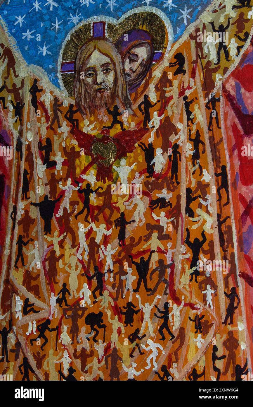 Communion of saints painting hi-res stock photography and images - Alamy