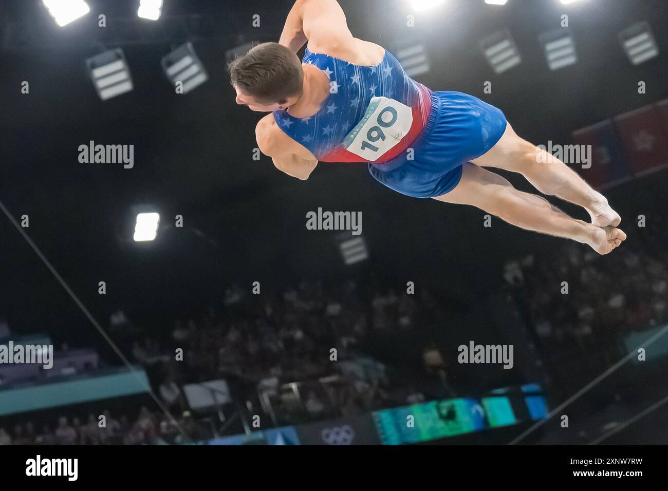 Paris, Ile de France, France. 31st July, 2024. Paul Juda (USA) of the ...