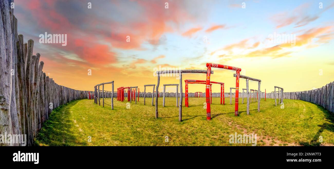 Ring Sanctuary, Poemmelte, Germany Stock Photo - Alamy