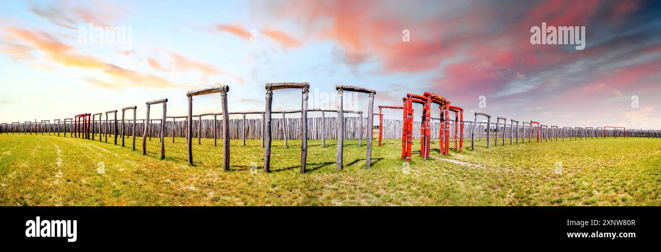 Ring Sanctuary, Poemmelte, Germany Stock Photo - Alamy