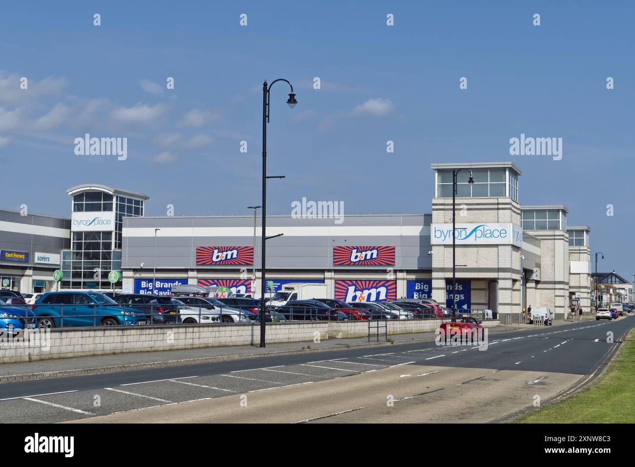 Byron place seaham shopping hi-res stock photography and images - Alamy