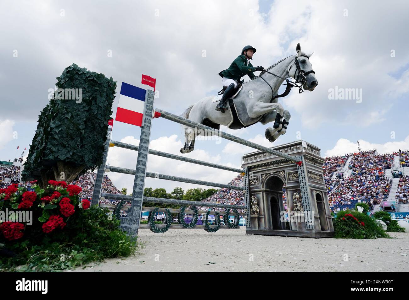 Ireland's Daniel Coyle aboard Legacy during the Jumping Team Final at ...
