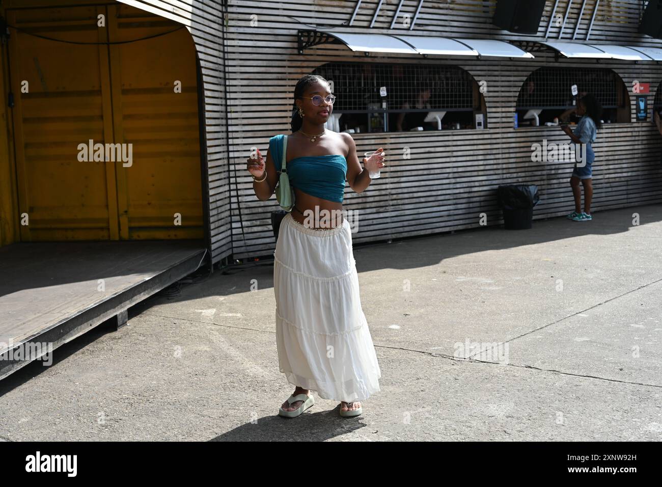 LONDON, ENGLAND: 2nd August 2024: Jojo Deevoy performs at The Cloud X ...
