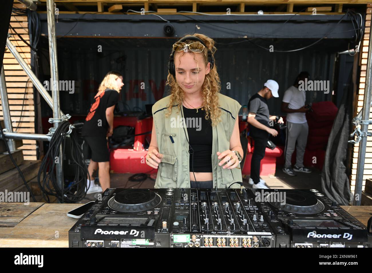 LONDON, ENGLAND: 2nd August 2024: Jojo Deevoy performs at The Cloud X ...