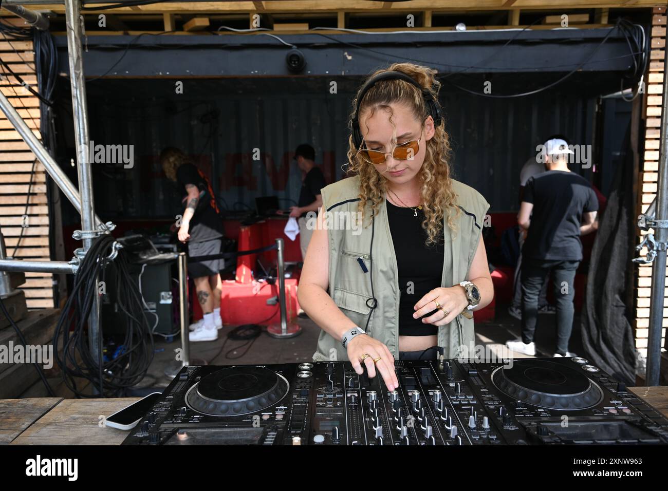 LONDON, ENGLAND: 2nd August 2024: Jojo Deevoy performs at The Cloud X ...