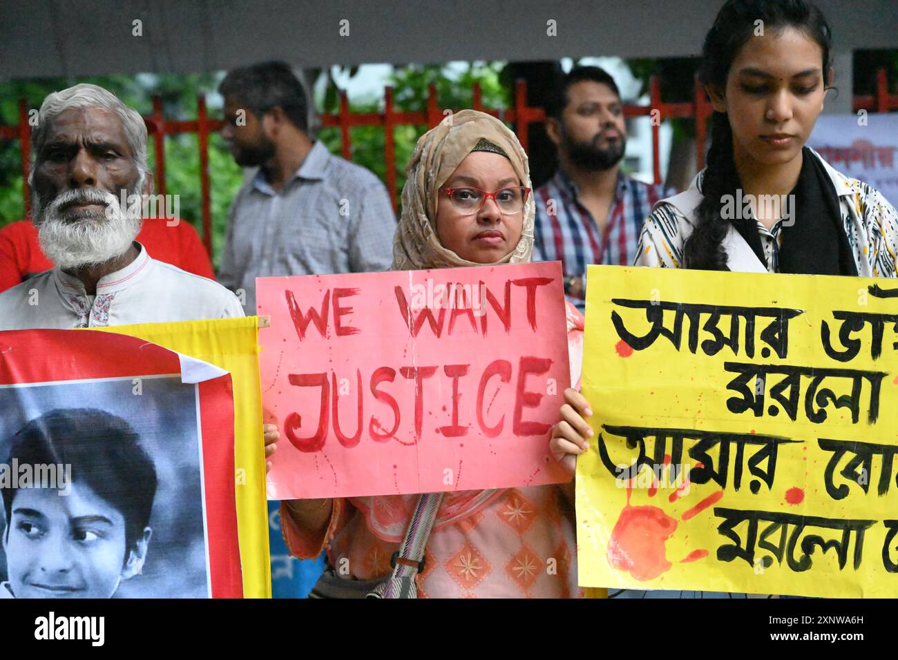 Bangladeshi Cultural activists stage a protest rally as they demand ...