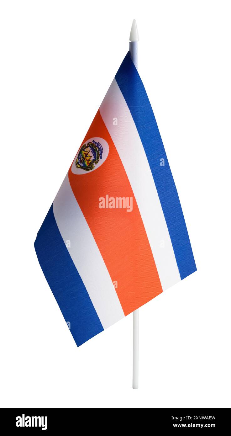 Costa rica flag sign Cut Out Stock Images & Pictures - Alamy