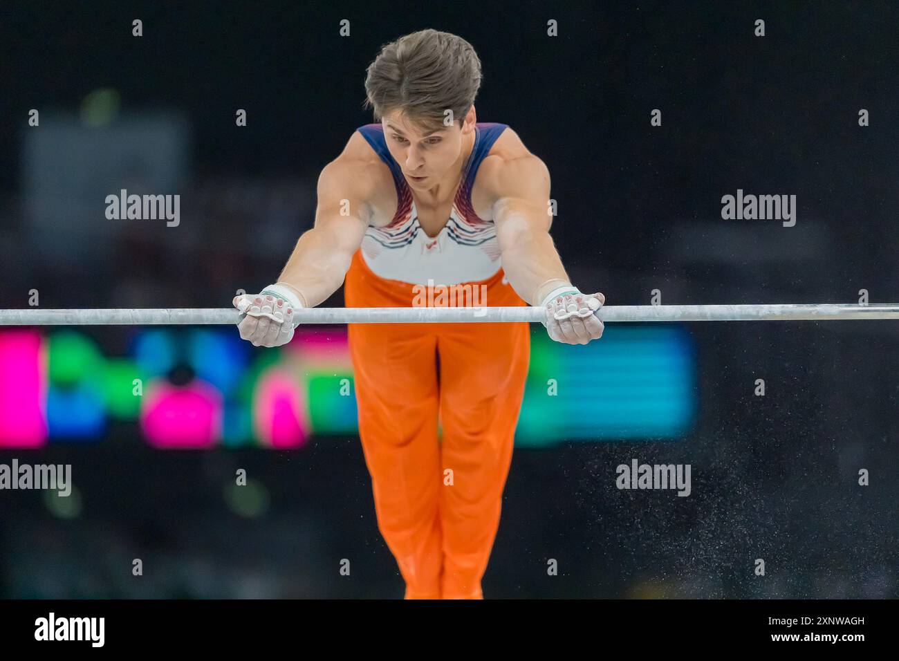 Paris, Ile de France, France. 31st July, 2024. Frank Rijken (NED) of ...