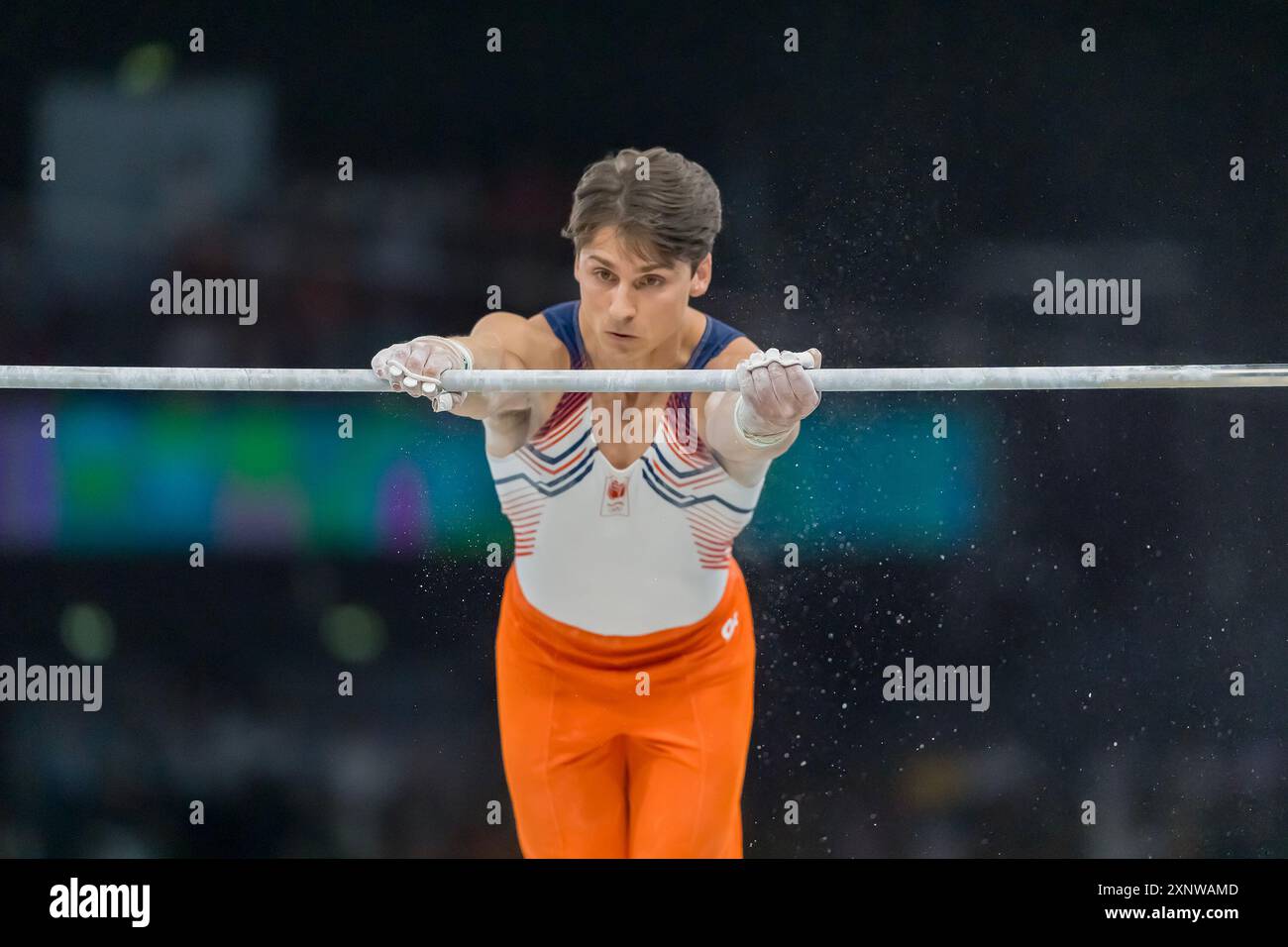 Paris, Ile de France, France. 31st July, 2024. Frank Rijken (NED) of ...