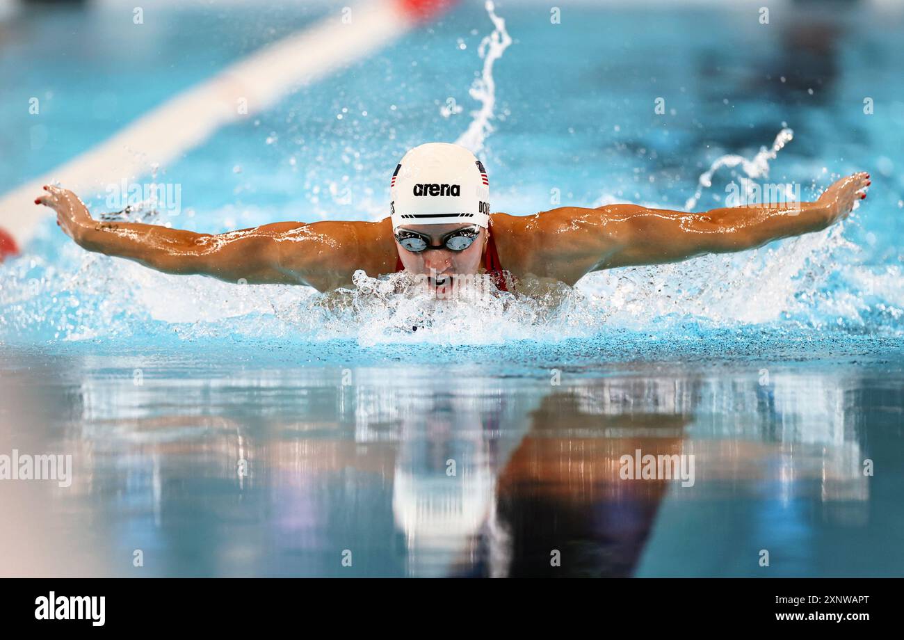 Paris, France. 2nd Aug, 2024. Kate Douglass of the United States ...