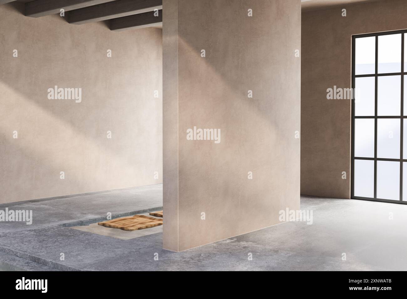 Tan concrete wall hi-res stock photography and images - Alamy