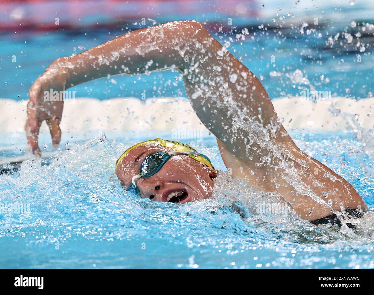 Paris, France. 2nd Aug, 2024. Lani Pallister of Australia competes ...