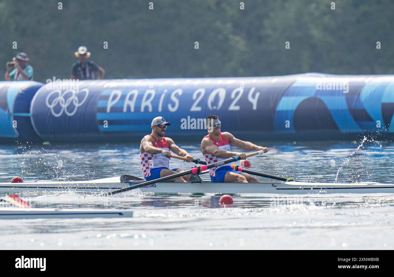 Vaires Sur Marne. 2nd Aug, 2024. Martin Sinkovic/Valent Sinkovic of ...