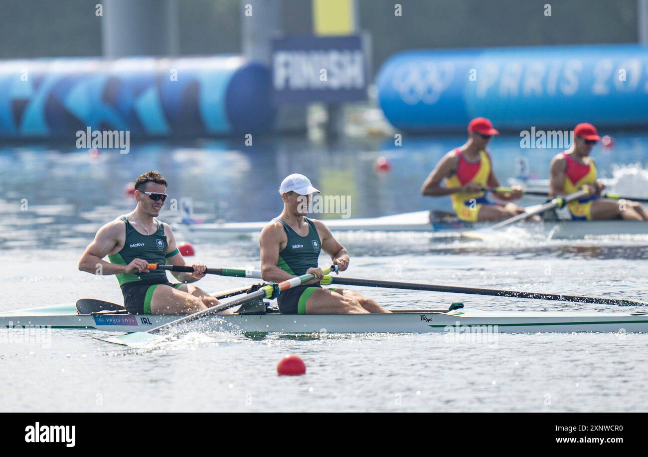 Vaires Sur Marne. 2nd Aug, 2024. Ross Corrigan/Nathan Timoney of ...