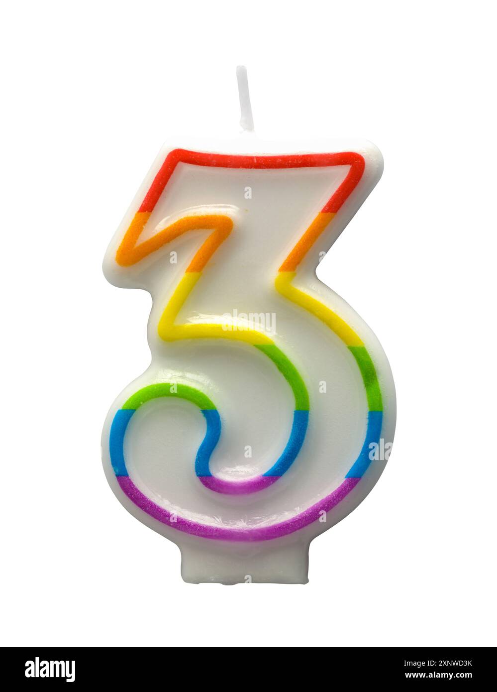 Number 3 Candle Asda