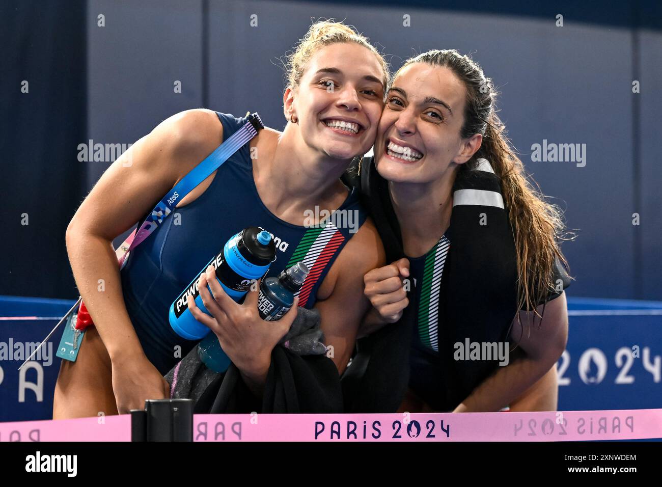 Paris, France. 02nd Aug, 2024. Giuseppina Aurora Condorelli and Chiara ...