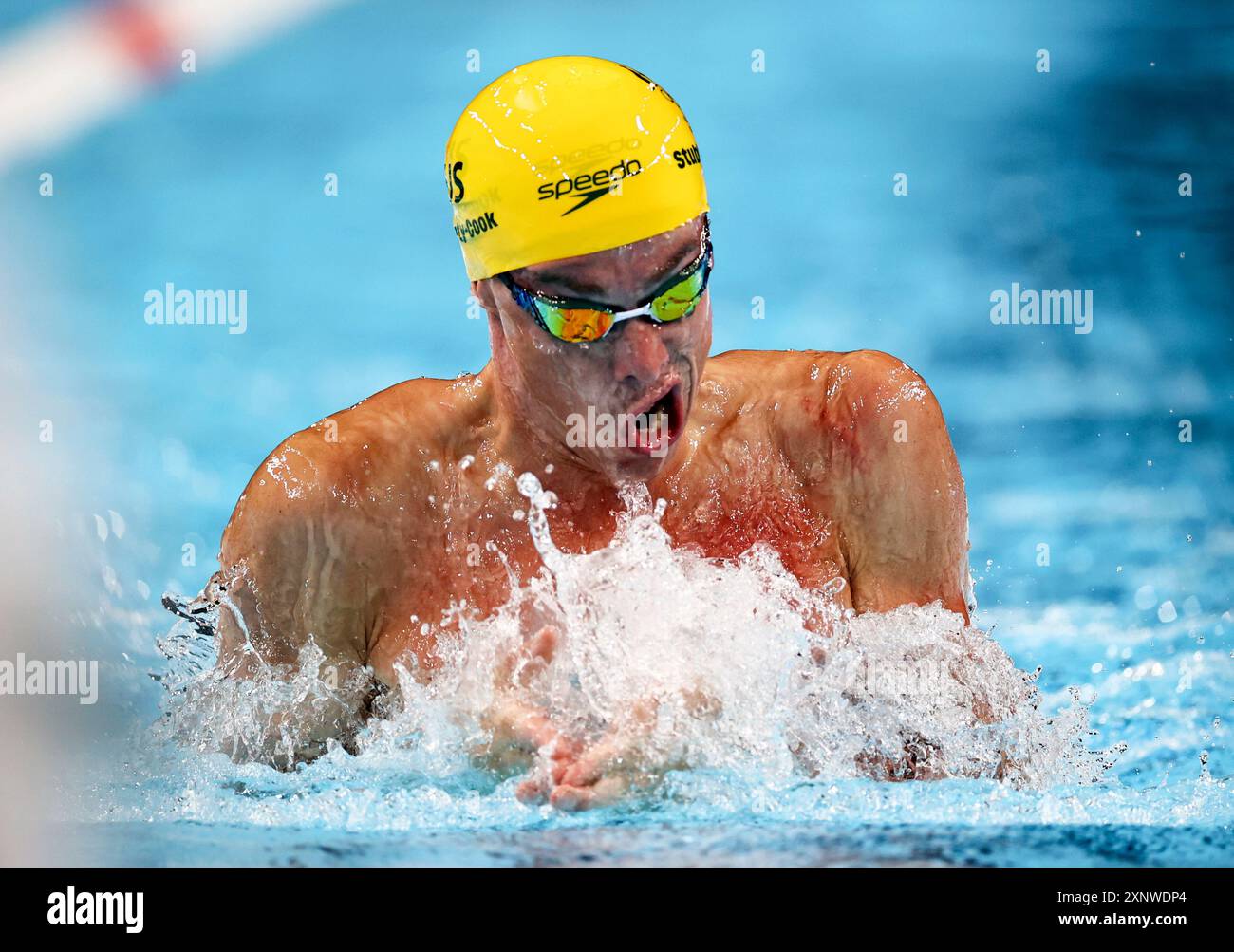 Paris, France. 2nd Aug, 2024. Zac Stubblety-Cook of Australia competes ...