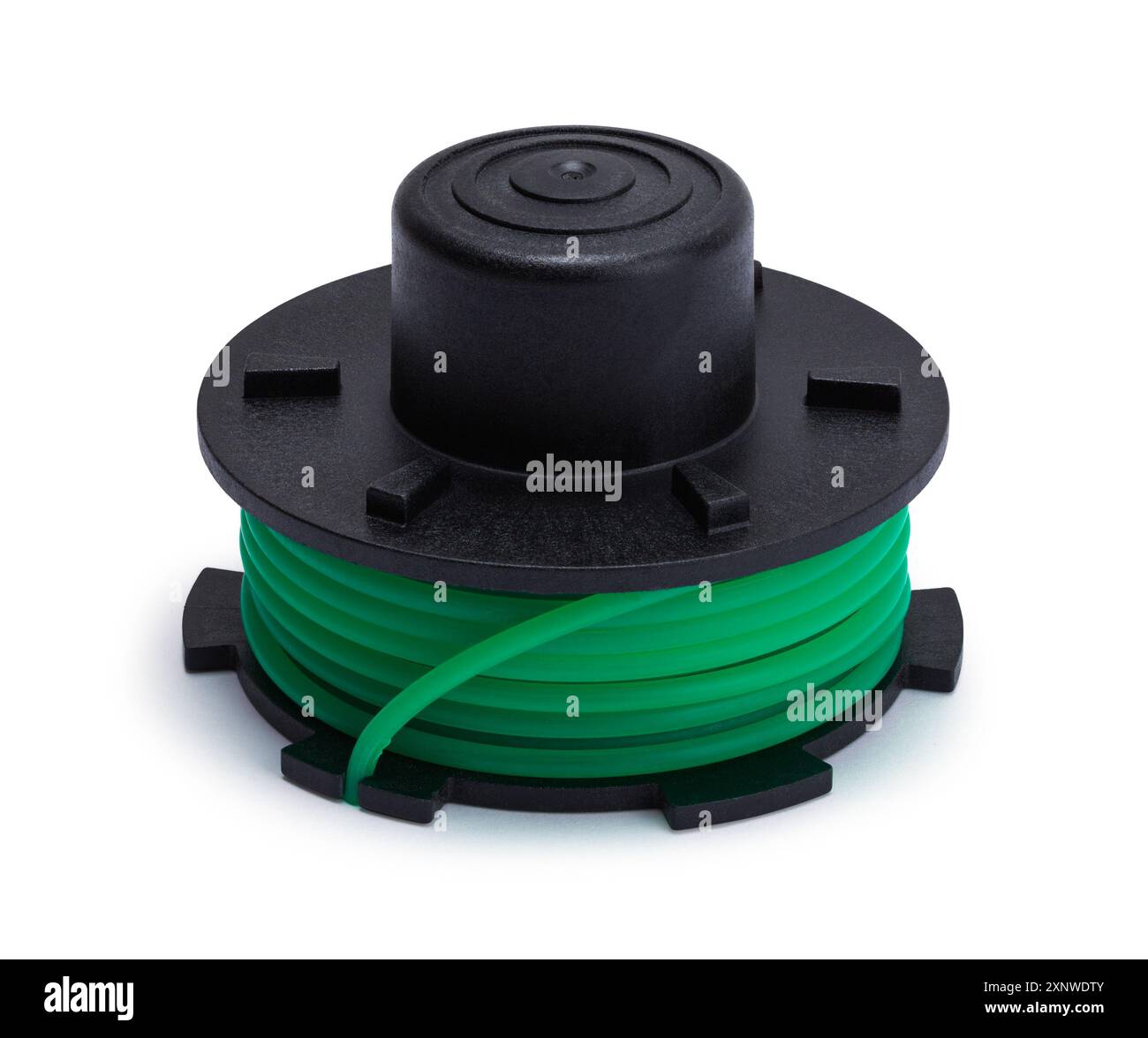 Weed Trimmer Spool Cut Out on White Stock Photo - Alamy