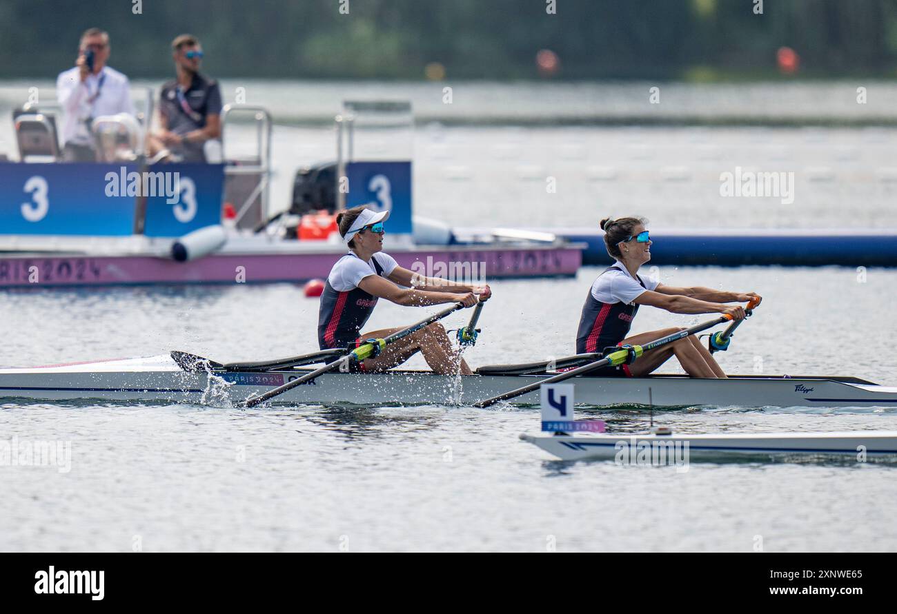 Vaires Sur Marne. 2nd Aug, 2024. Emily Craig/Imogen Grant of Great ...