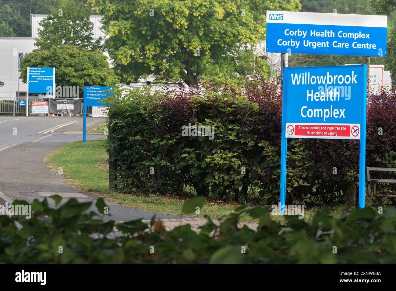 Willowbrook Health Complex, Corby, England Stock Photo - Alamy