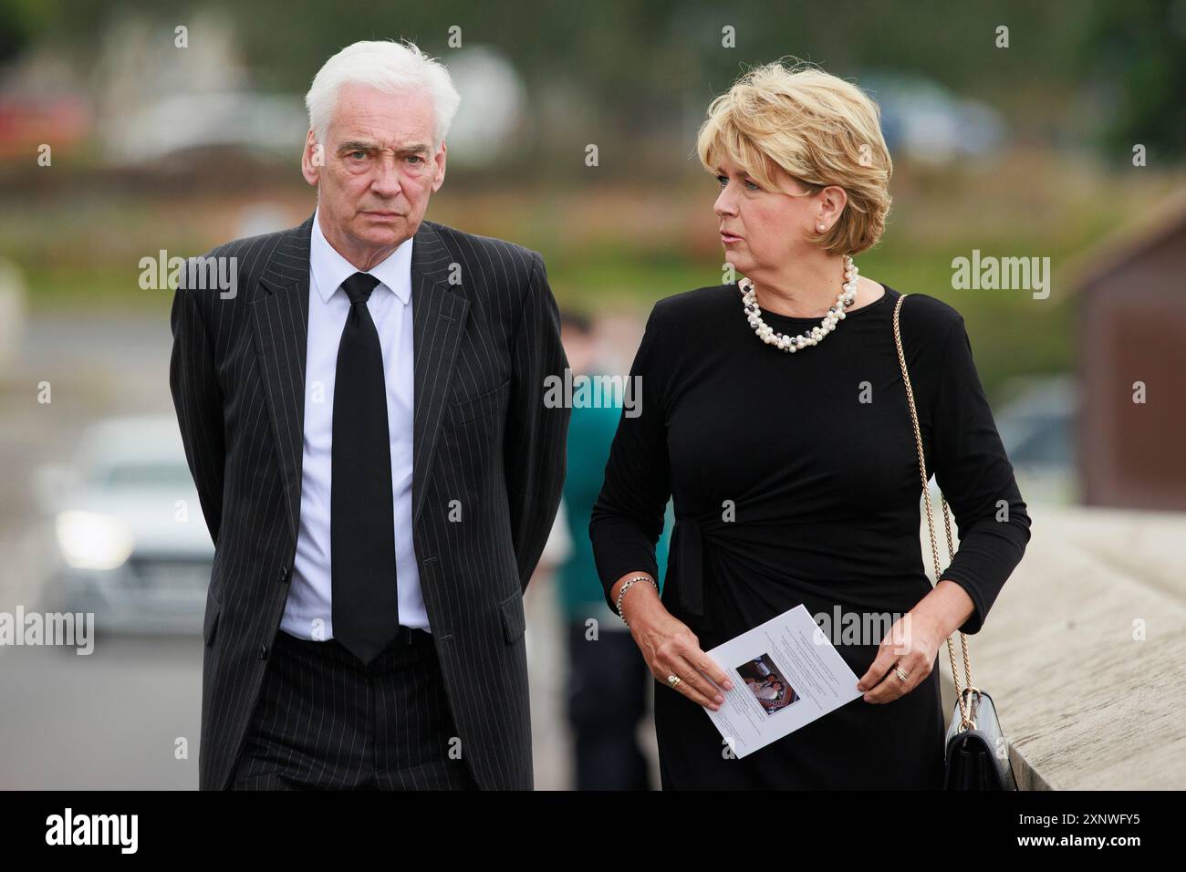 UTV presenters Paul Clarke (left) and Rose Neill at Trinity ...