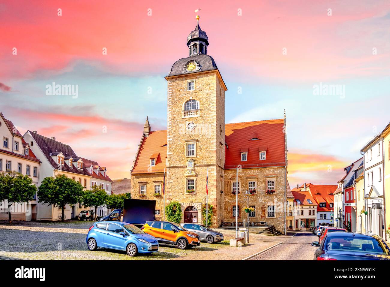 Old city of Querfurt, Germany Stock Photo - Alamy