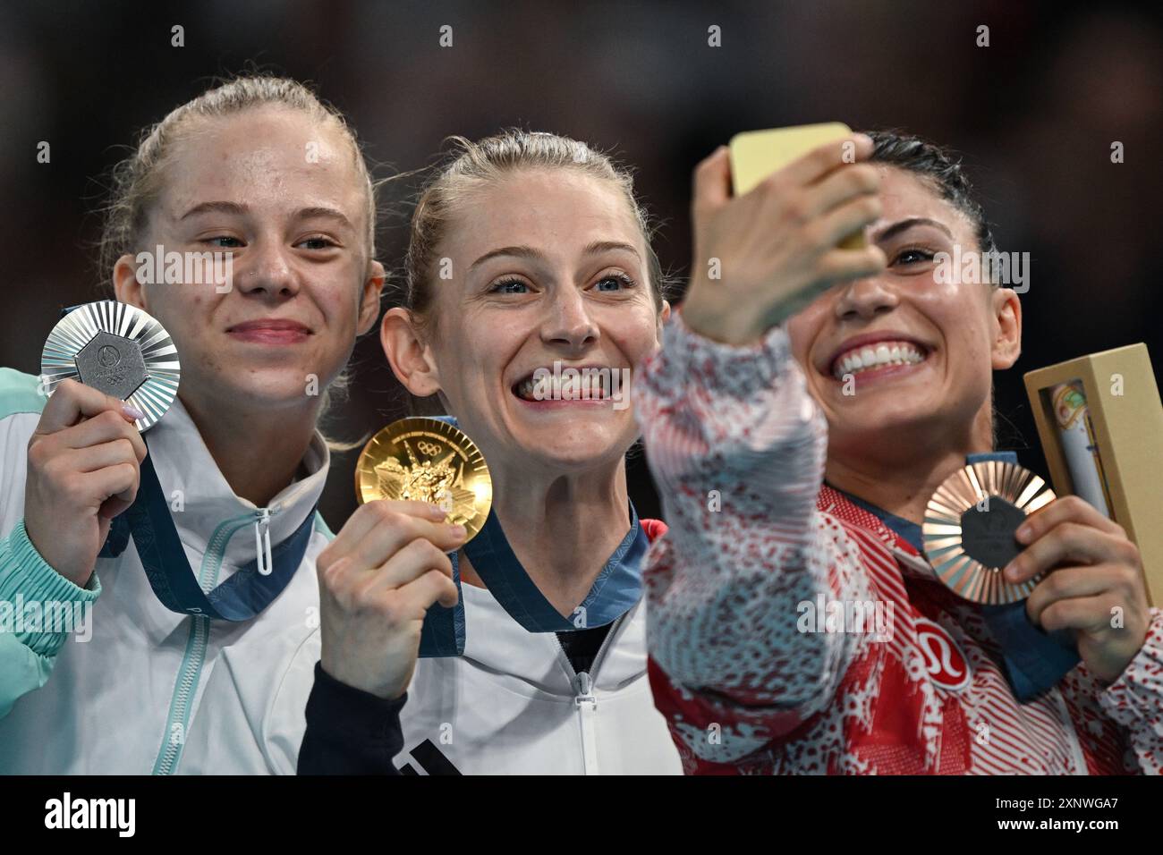 Paris, France. 02nd Aug, 2024. Paris 2024, Olympic Games, gymnastics ...